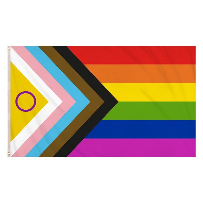 Updated Progress Pride Flag (5ft x 3ft) | Proud Supplies