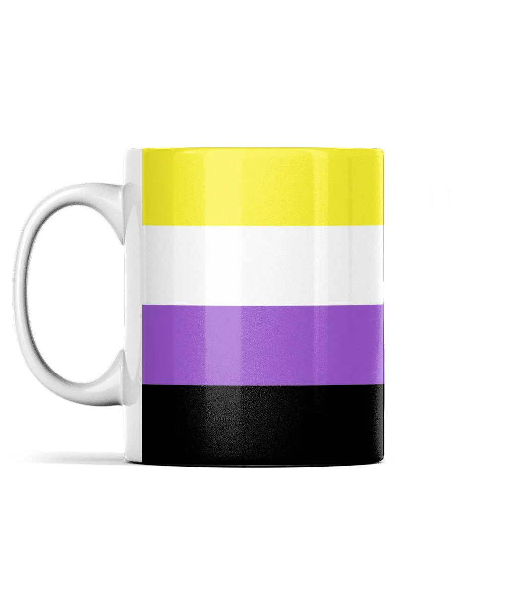 Non-Binary Pride Flag Mug | Proud Supplies - Gay Pride Shop